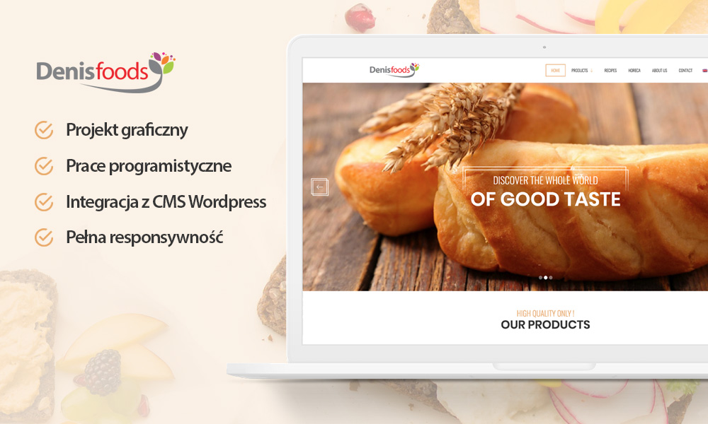 Denis Foods - The Lion Agencja Interaktywna